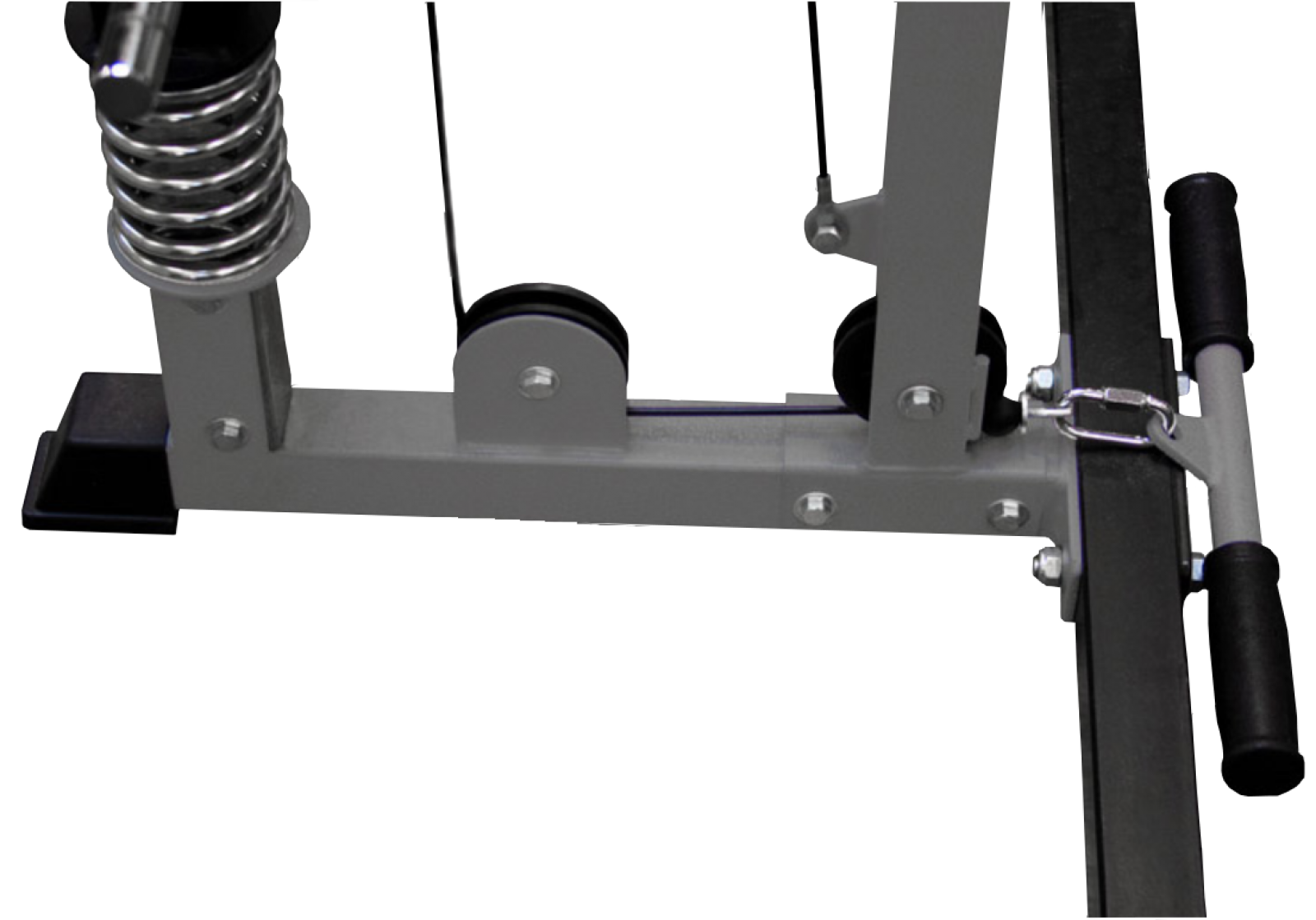BodyCraft F411 Plate Loading Lat/Low Attachment for F410 Linear Smith ...