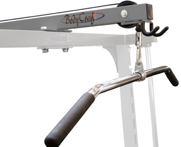 BodyCraft F411 Plate Loading Lat/Low Attachment for F410 Linear Smith ...