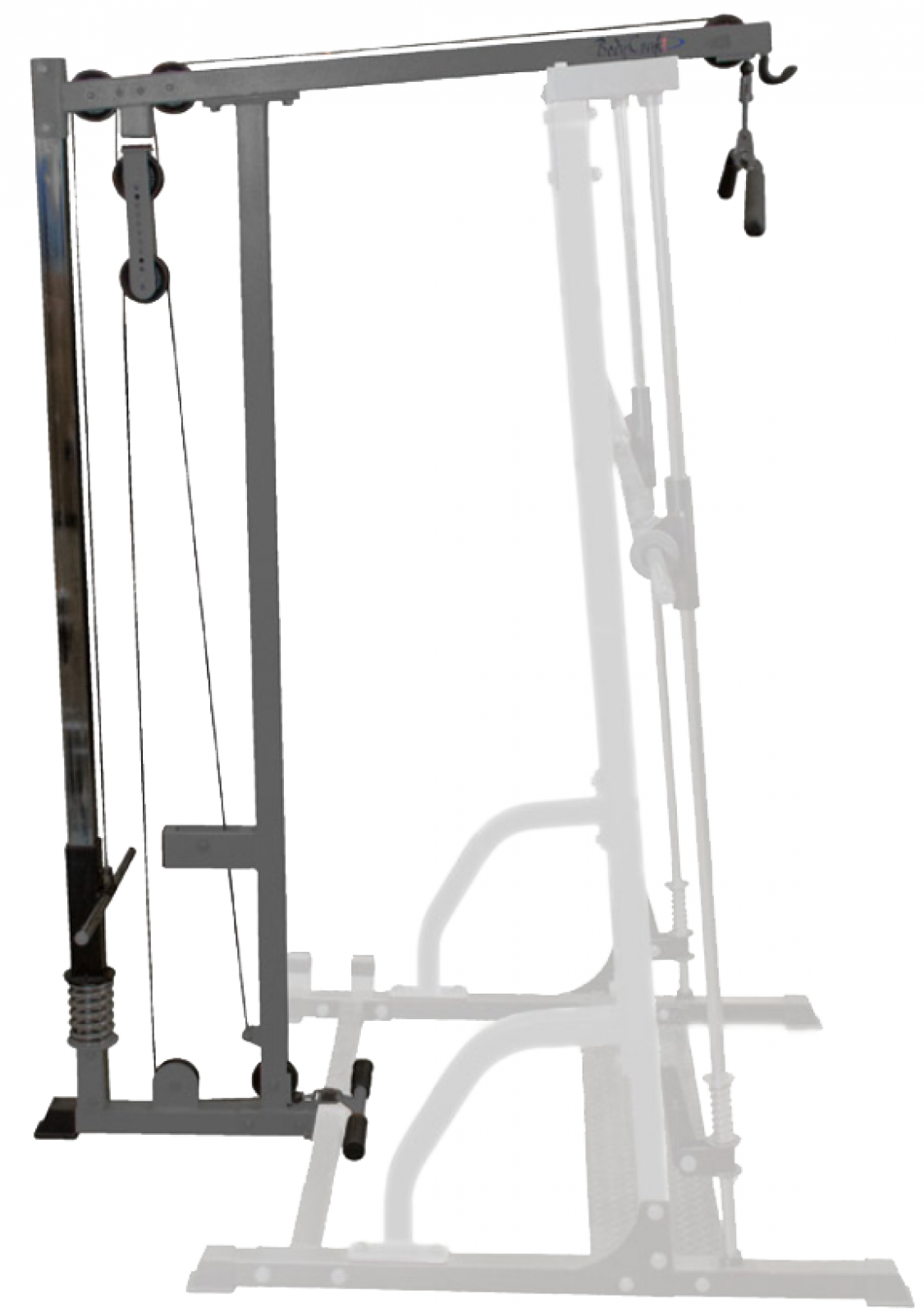 BodyCraft F411 Plate Loading Lat/Low Attachment for F410 Linear Smith ...