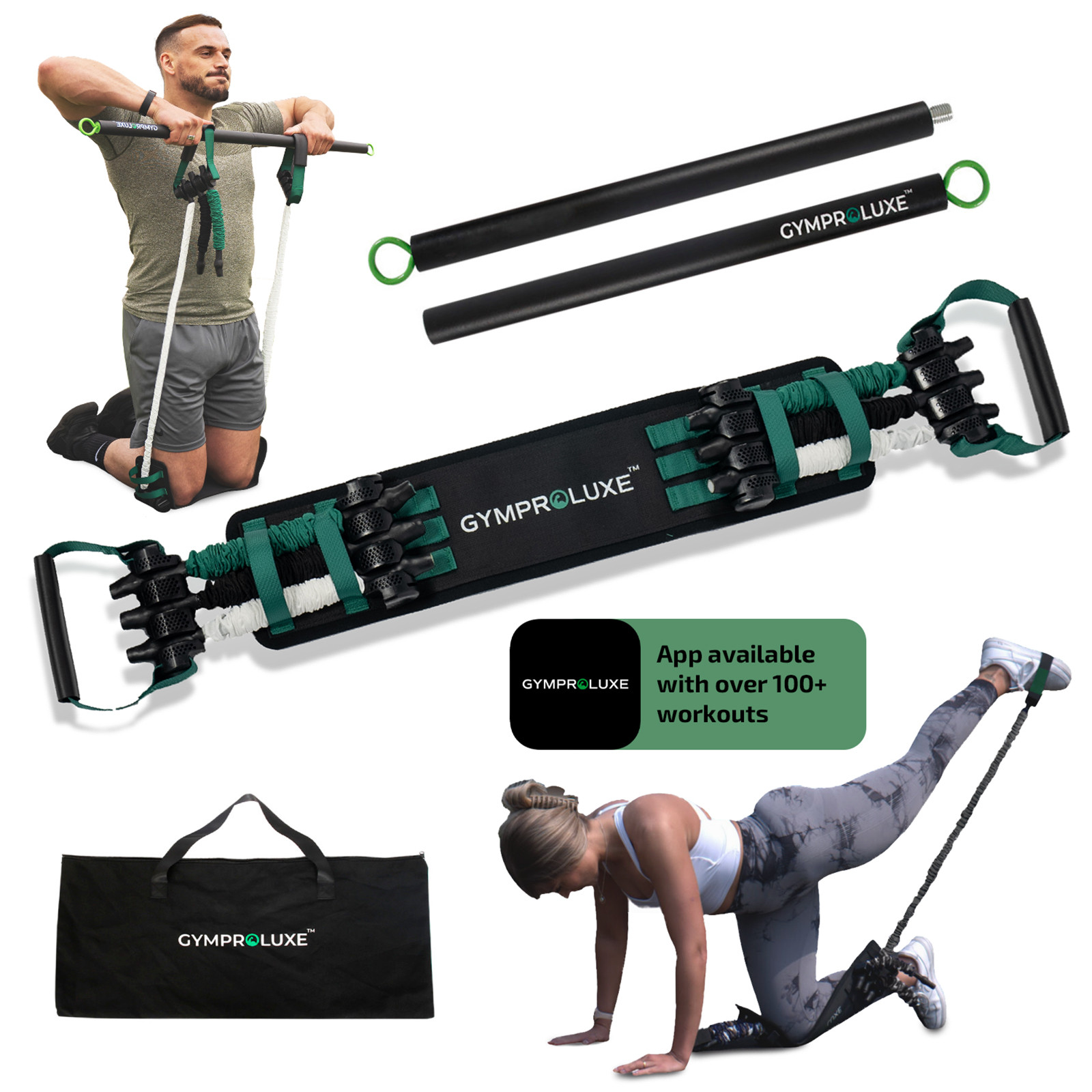 Gymproluxe Band and Bar Set 2.0 - Shop Now - Fitshop