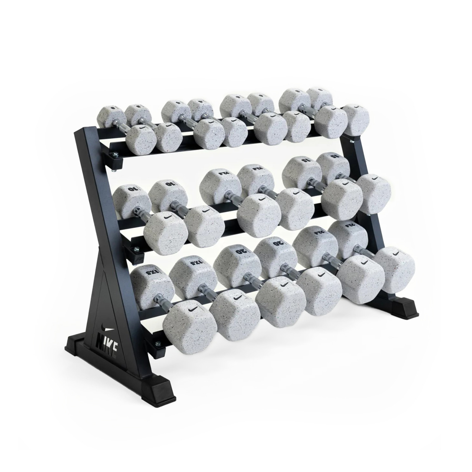 Nike Strength 2-22.5kg Dumbbell Set with Rack - Buy Now - Fitshop