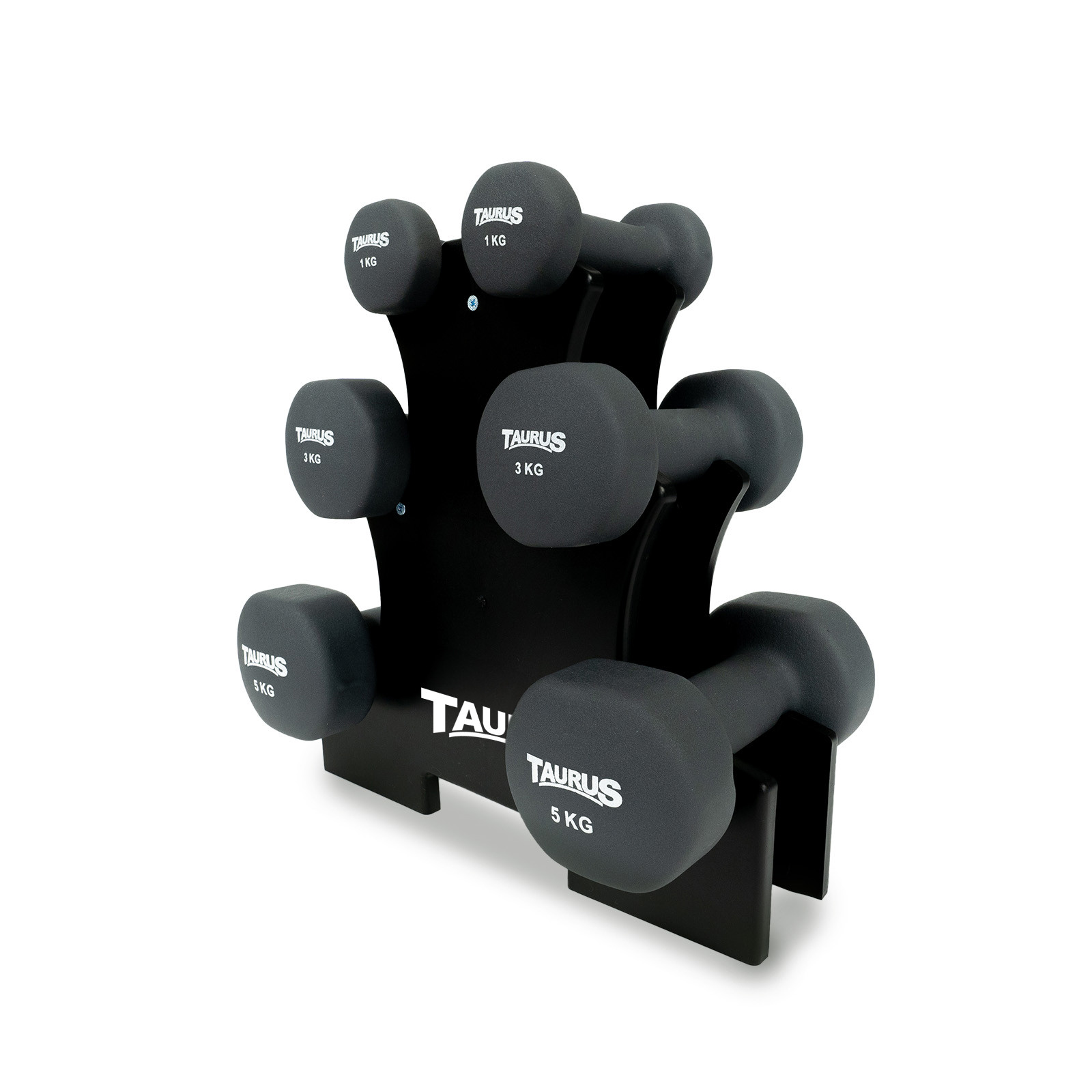 3-Pair Studio Dumbbell Rack - Taurus Fitness