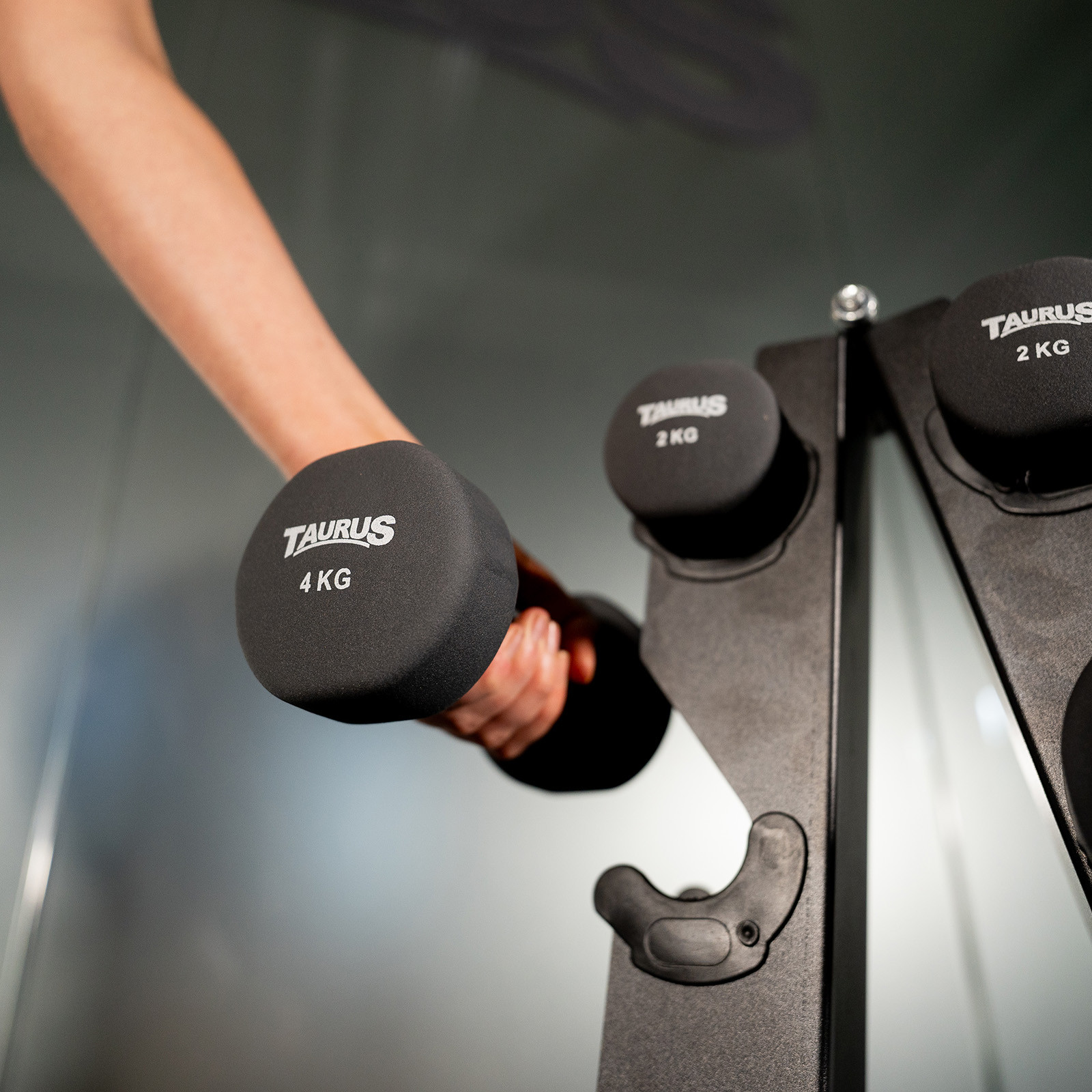 Taurus Five Pair Dumbbell Rack - Shop Online - Fitshop